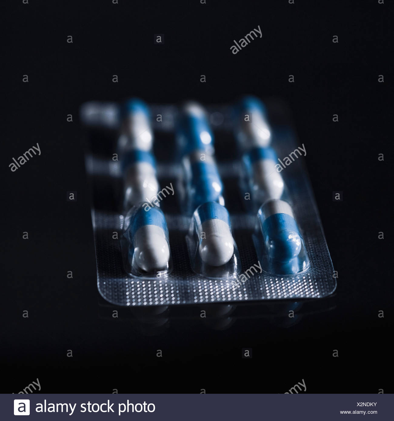 Blue Capsule High Resolution Stock Photography and Images - Alamy