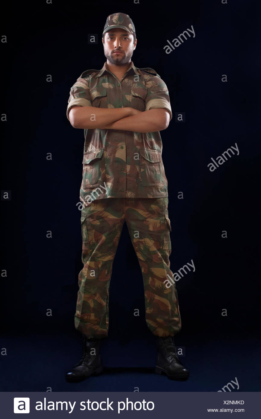 Soldier Standing Full Length High Resolution Stock Photography and ...
