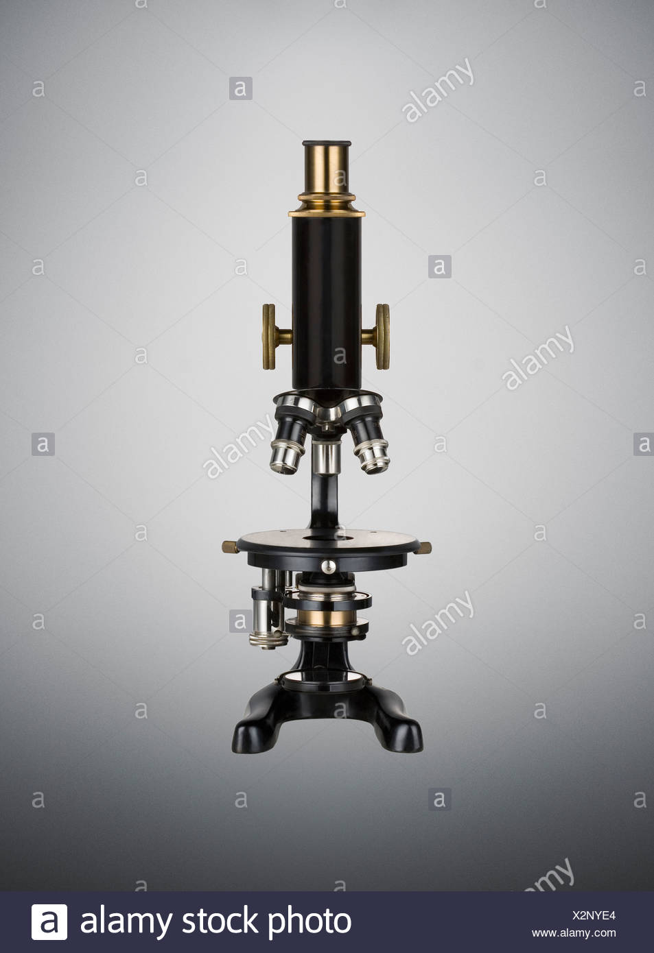 Old Microscope Image High Resolution Stock Photography and Images - Alamy