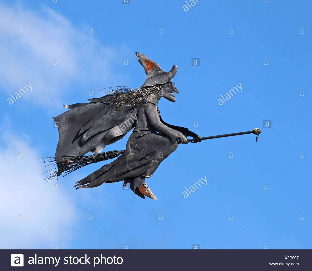 Flying Witch High Resolution Stock Photography and Images - Alamy