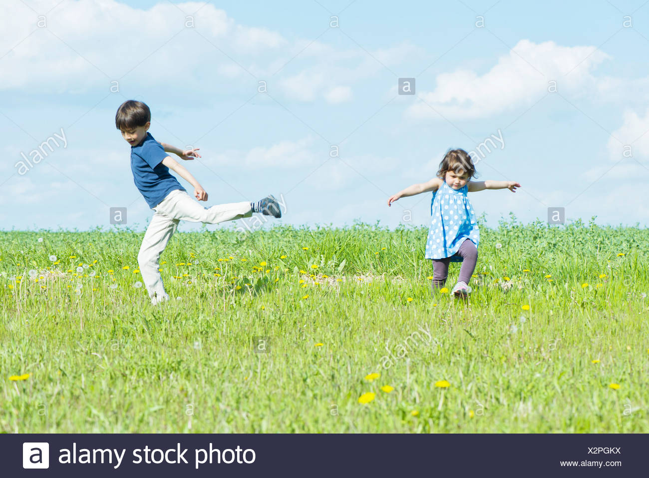 Two Girls Playing In Play Stock Photos & Two Girls Playing In Play ...