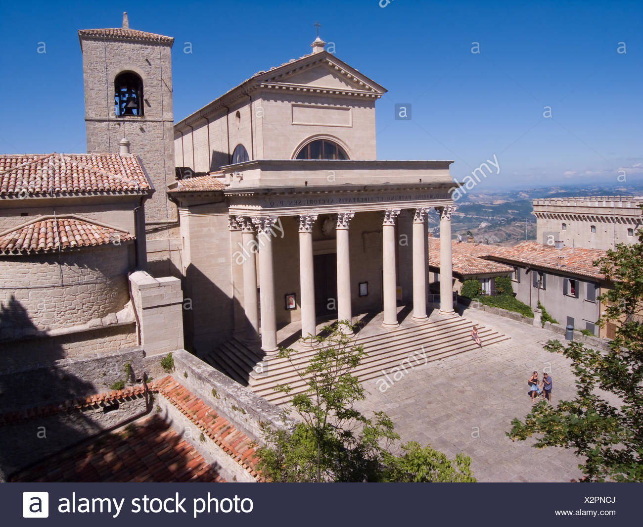 Cathedral San Marino Stock Photos & Cathedral San Marino Stock Images ...