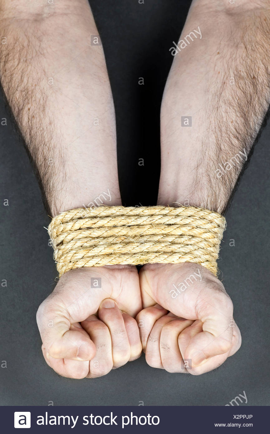 Kidnap Hands Tied High Resolution Stock Photography and Images - Alamy