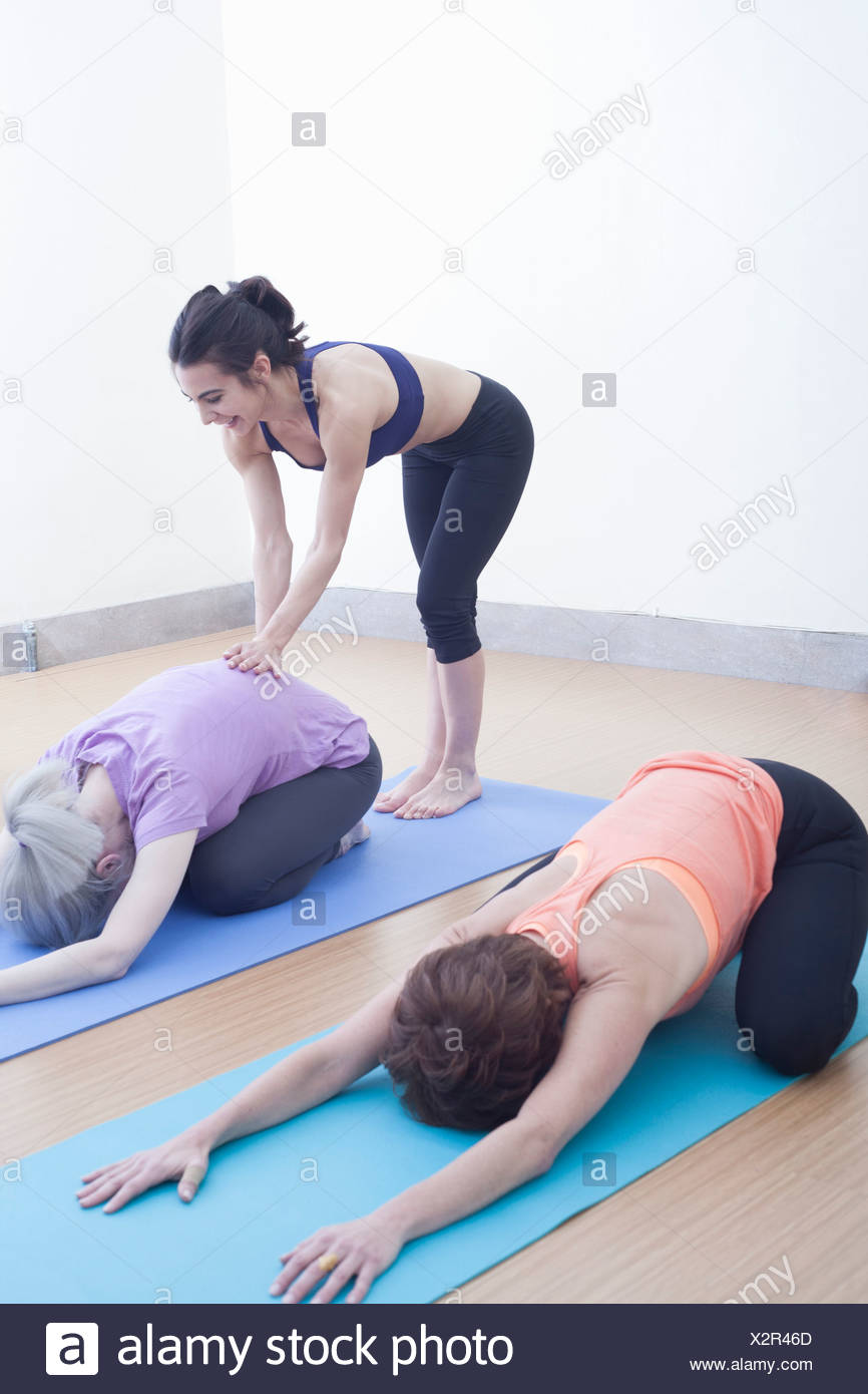 Standing Forward Bend Pose High Resolution Stock Photography and Images ...