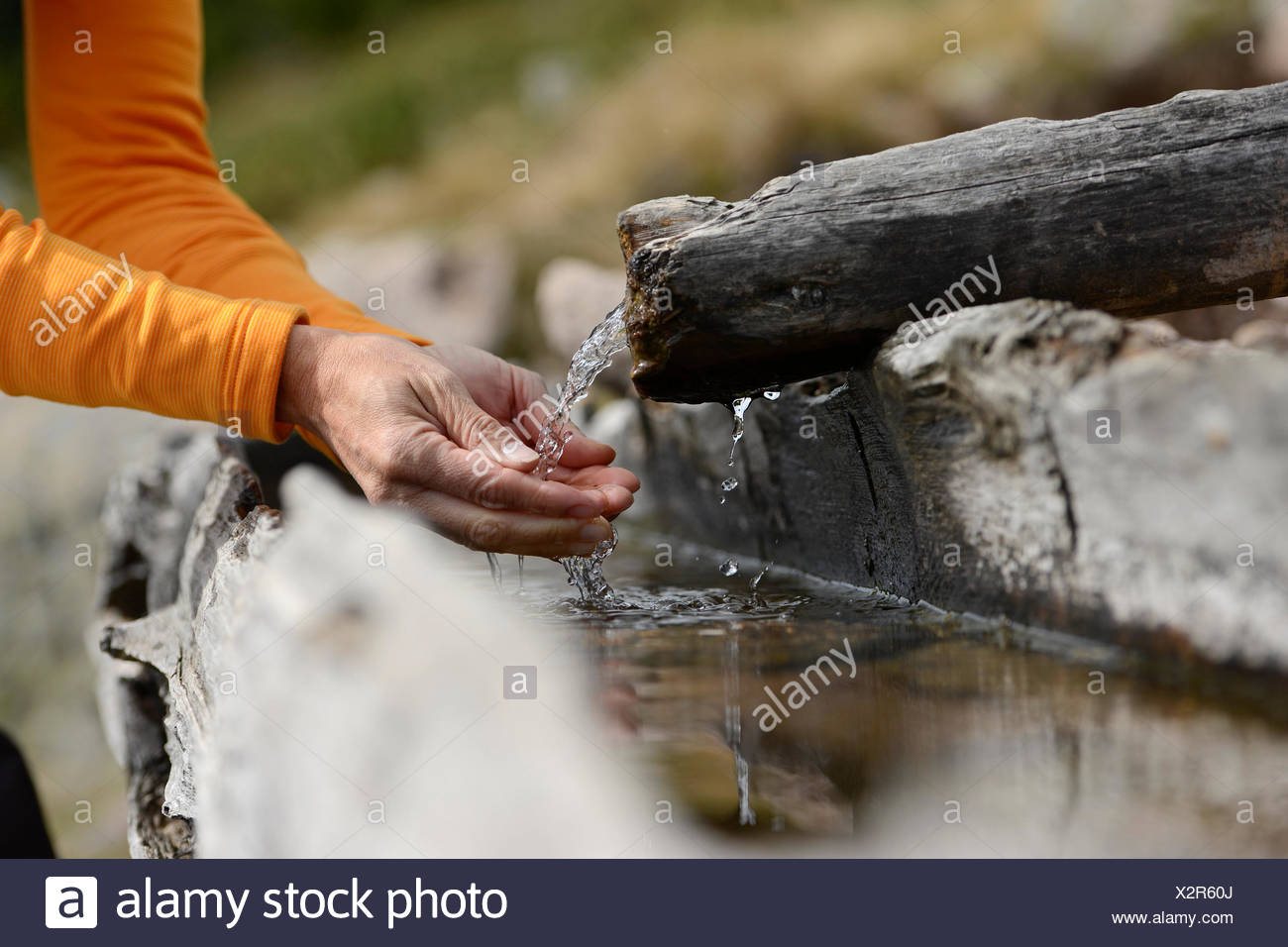 Hands Scooping Water Stock Photos & Hands Scooping Water Stock Images ...