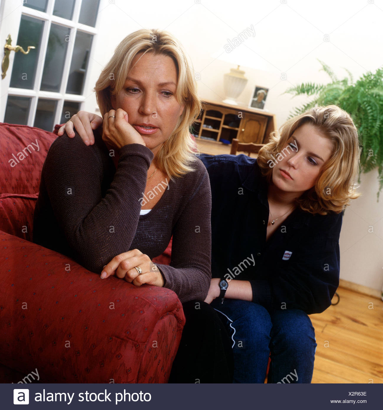 Grown Up Daughter And Mother Upset Stock Photos & Grown Up Daughter And ...