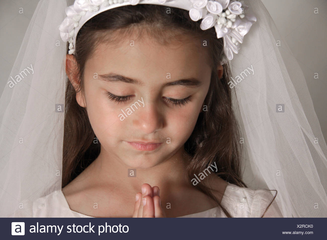 First Communion Hispanic Stock Photos & First Communion Hispanic Stock ...