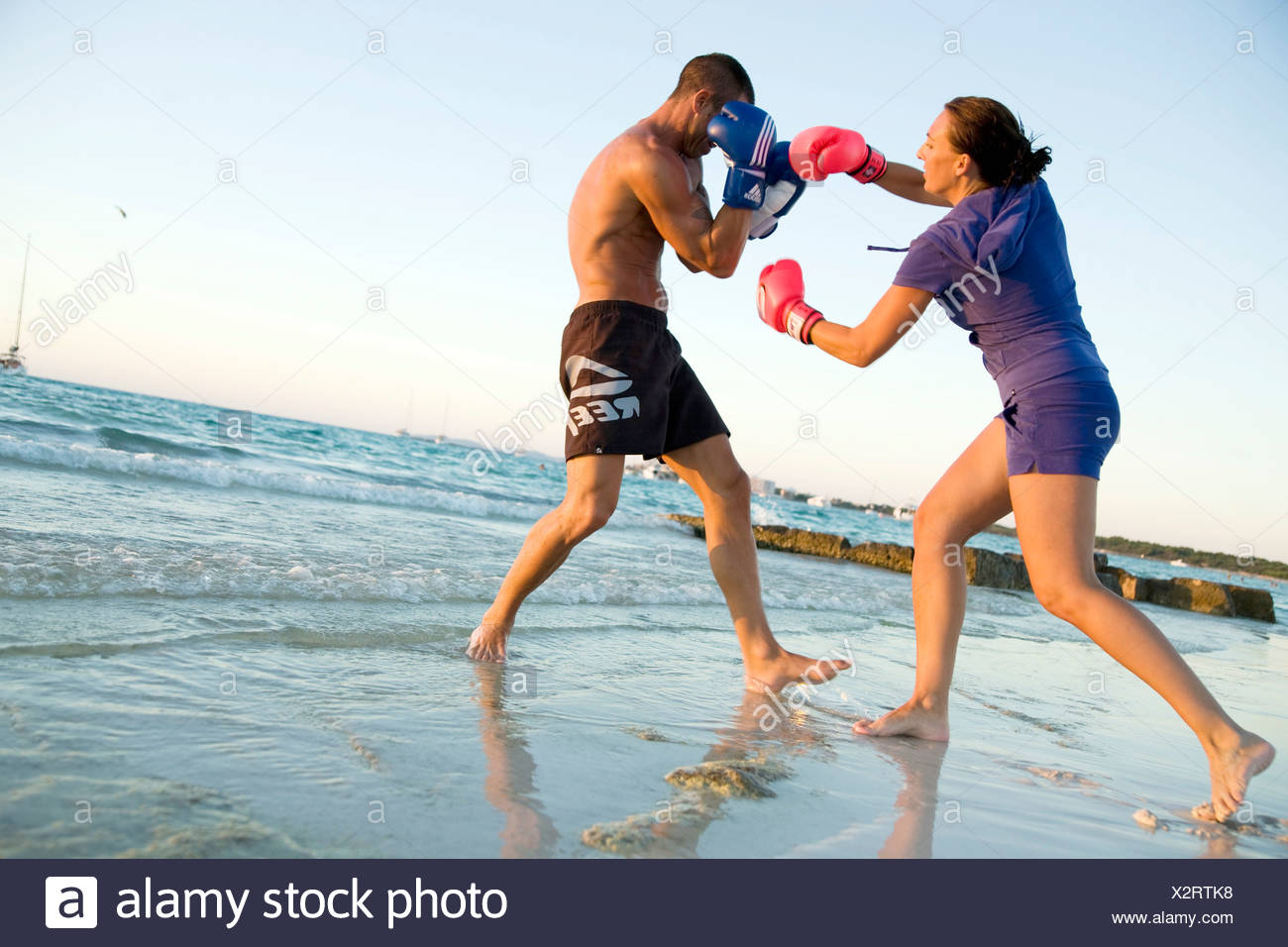 Female Boxing Fun Stock Photos & Female Boxing Fun Stock Images - Alamy