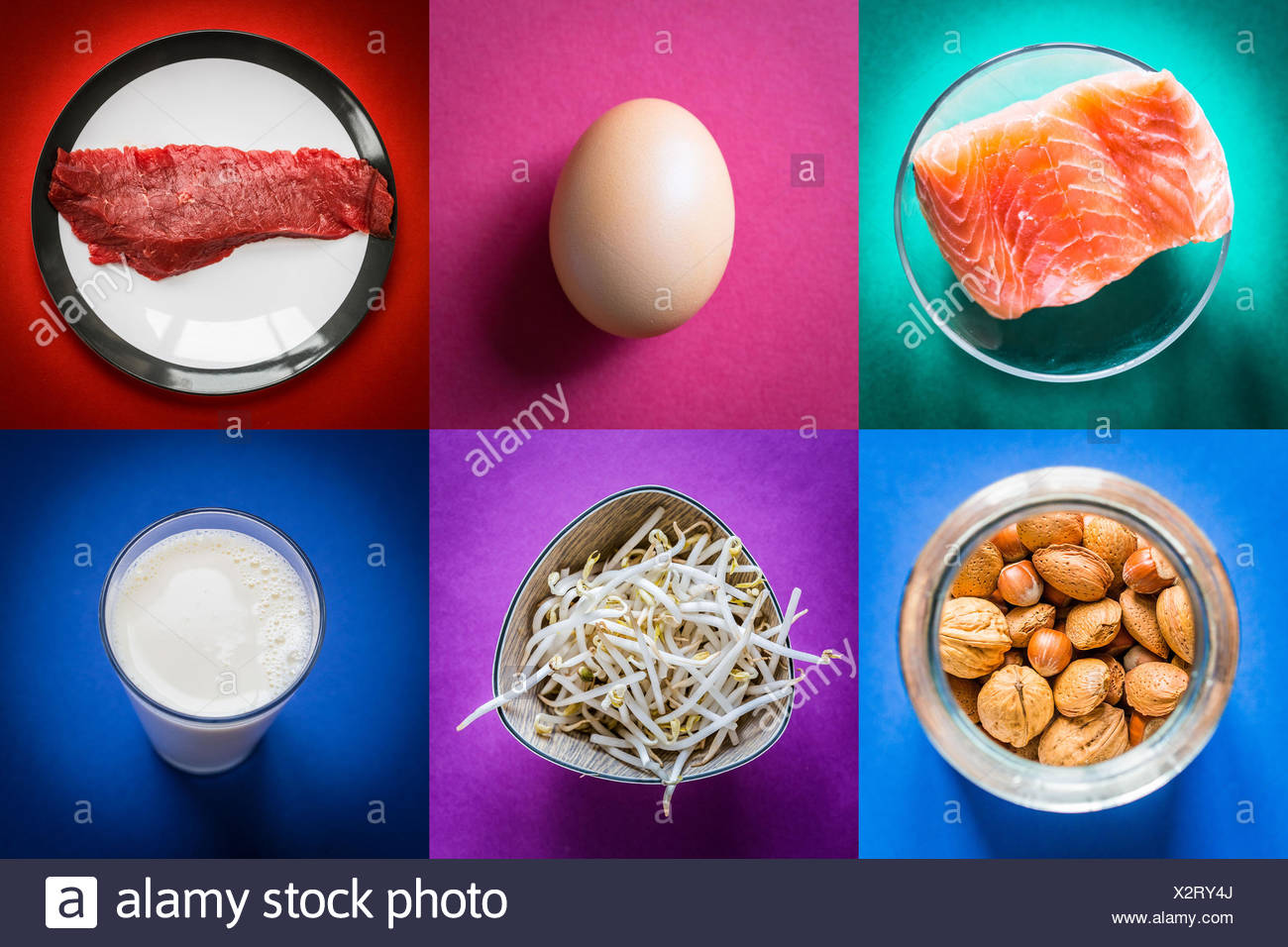 Protein Rich Food Stock Photos & Protein Rich Food Stock Images - Alamy