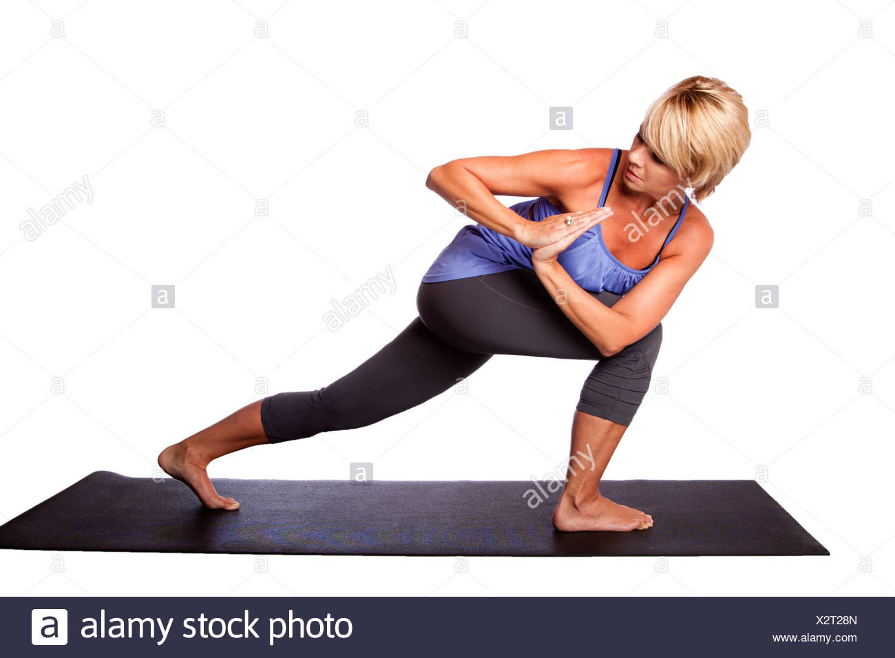 Crescent Pose High Resolution Stock Photography and Images - Alamy