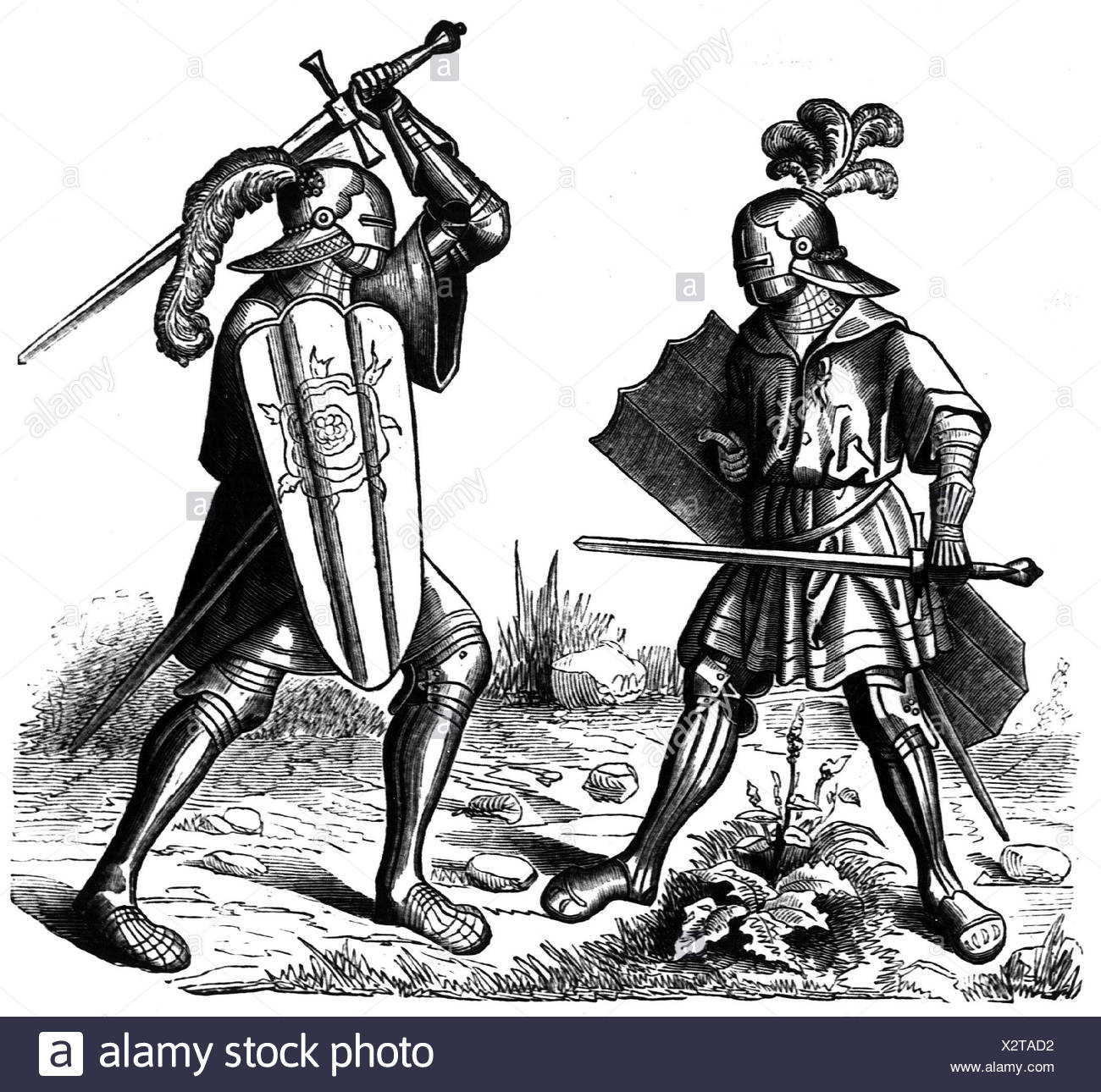 Fighting Knights High Resolution Stock Photography and Images - Alamy