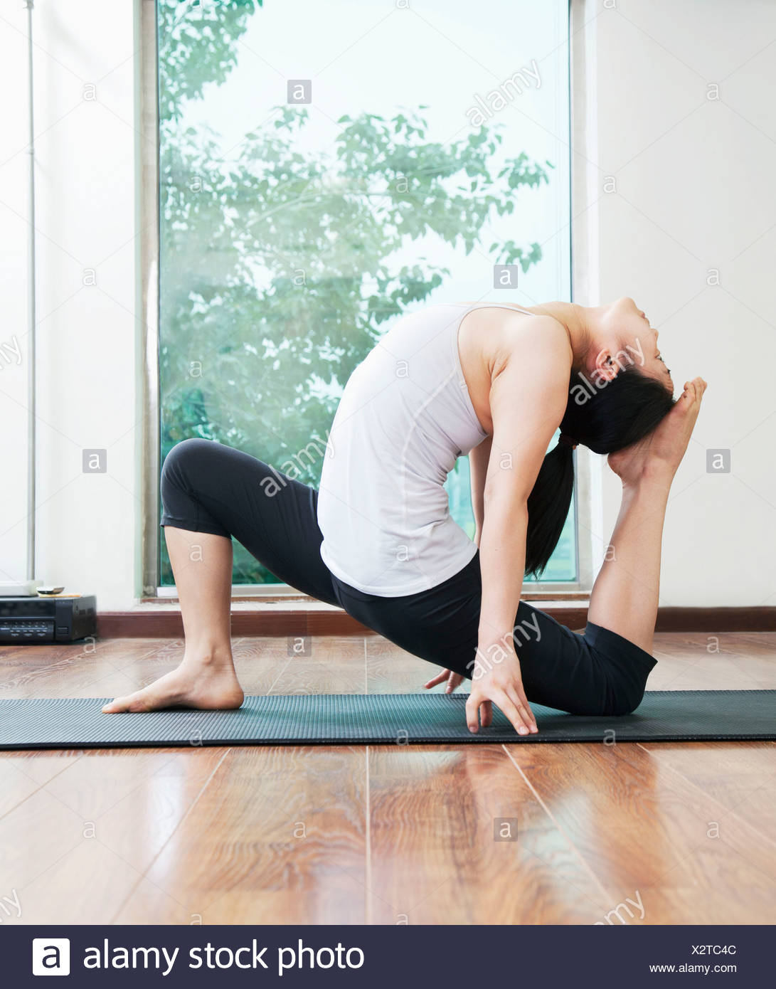 Bent Over Backwards High Resolution Stock Photography and Images - Alamy