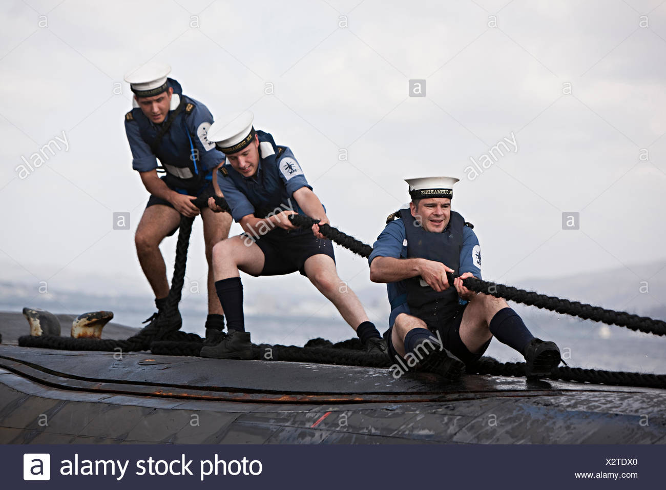 Sailor Uniform Full Length Stock Photos & Sailor Uniform Full Length ...