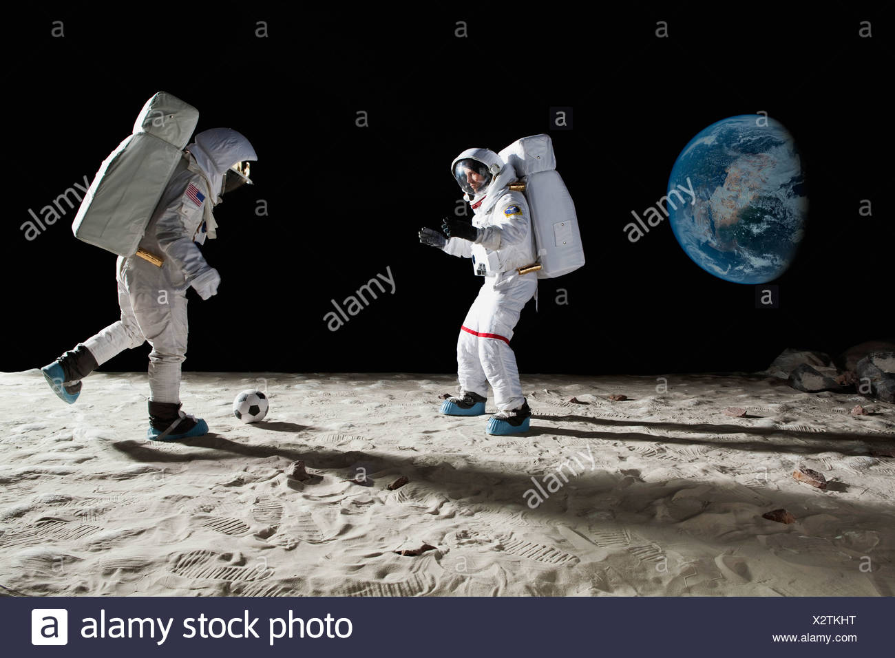 Two Astronauts Discovery High Resolution Stock Photography and Images ...