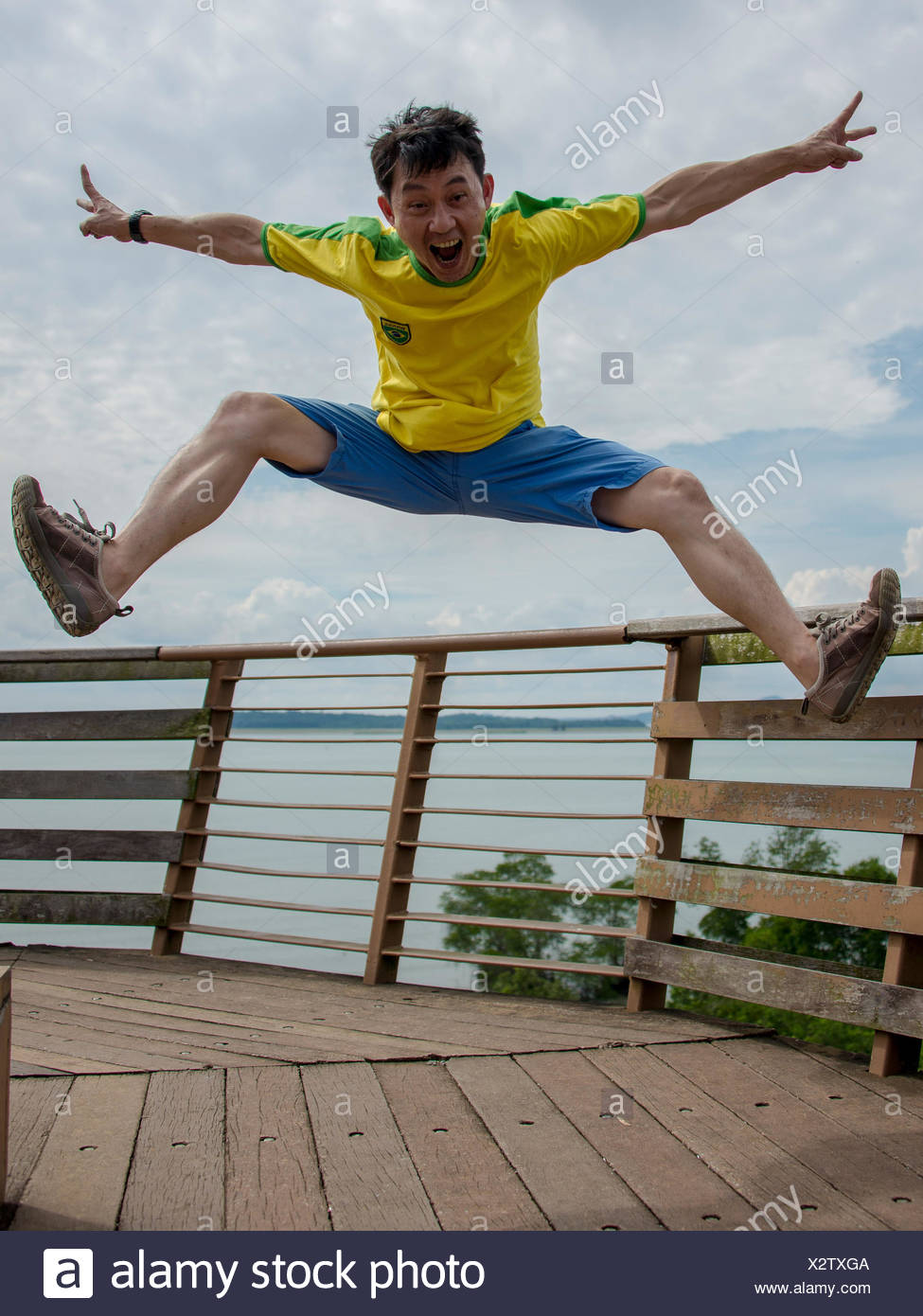 Open Jumping High Resolution Stock Photography and Images - Alamy