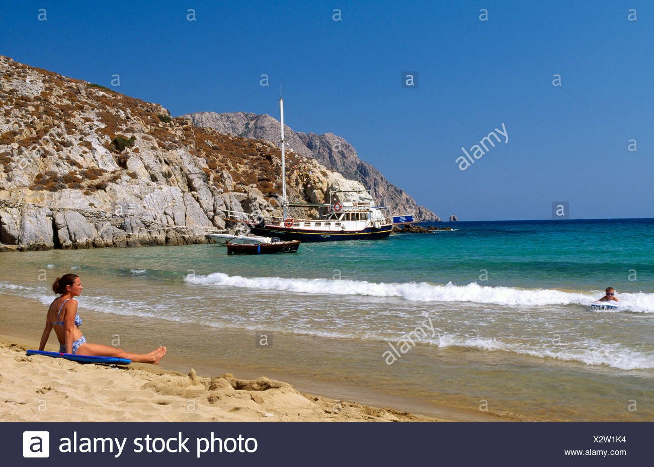 Patmos Beach High Resolution Stock Photography and Images - Alamy