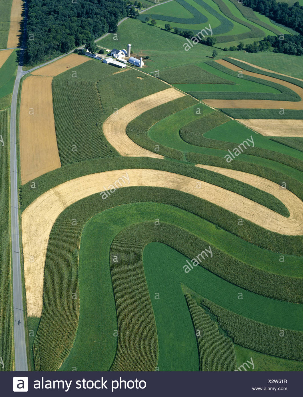 Contour Farm High Resolution Stock Photography and Images - Alamy