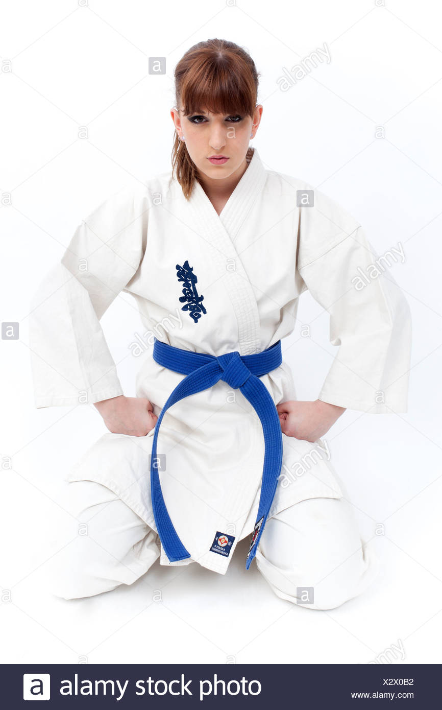 Karate Kneeling High Resolution Stock Photography and Images - Alamy