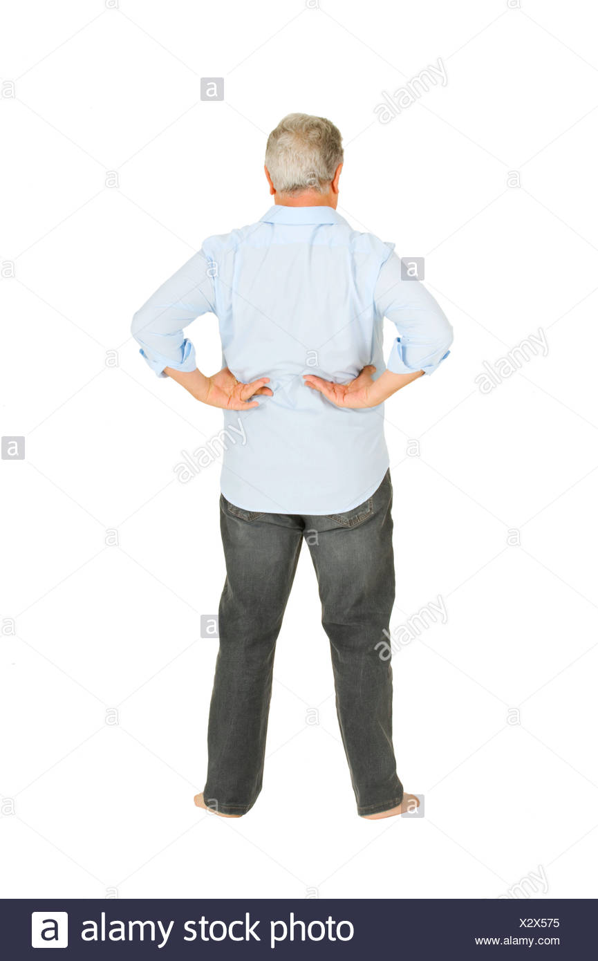 Old Man Back Pain High Resolution Stock Photography and Images - Alamy