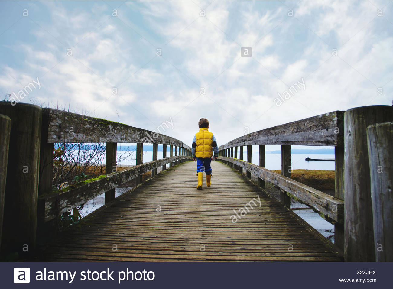 Walking Across Bridge Stock Photos & Walking Across Bridge Stock Images ...