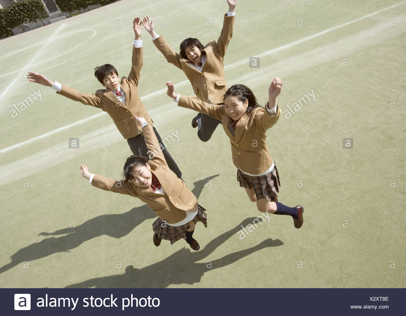 Japanese Students Group High Resolution Stock Photography and Images ...