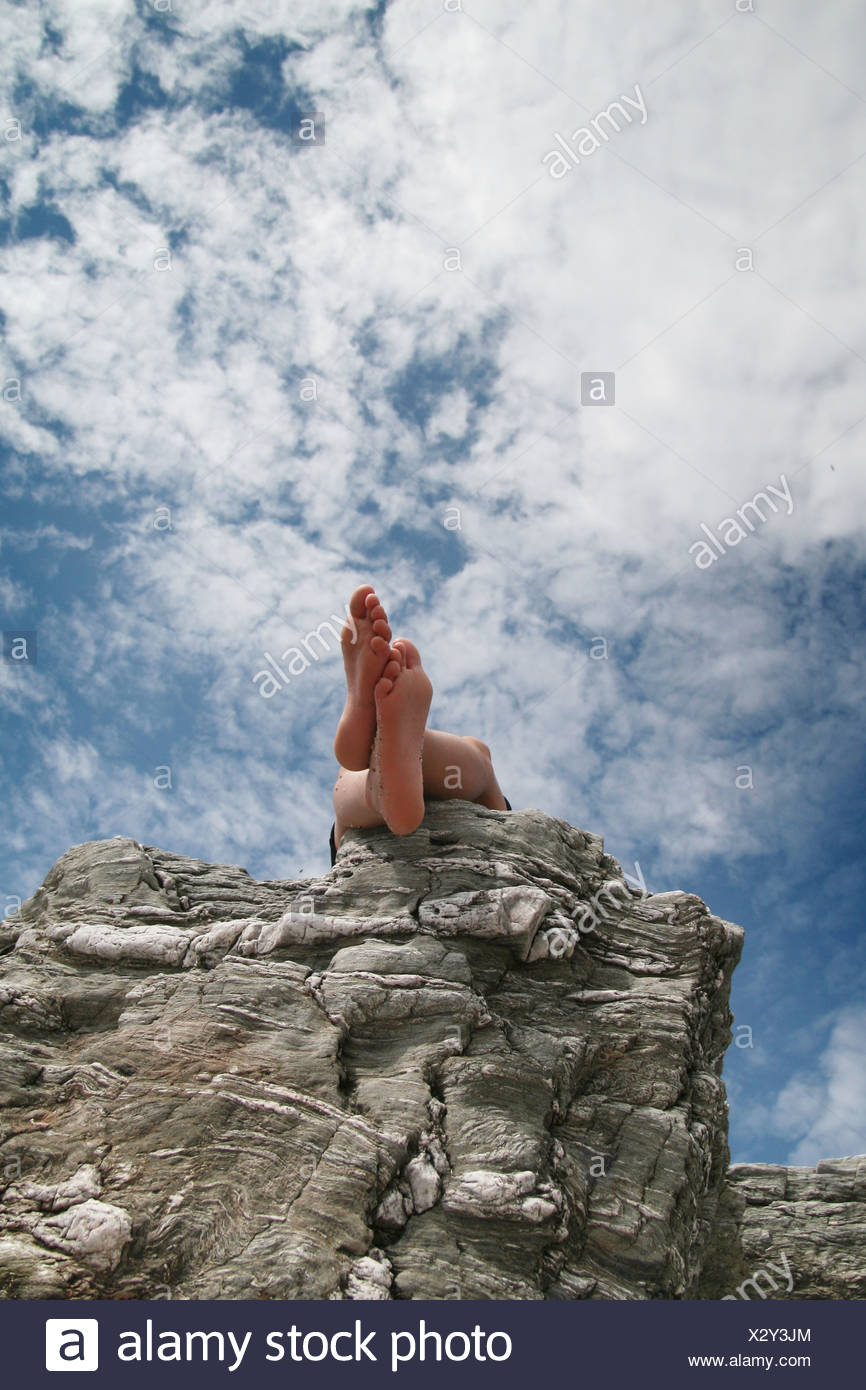 Crossed Toes Stock Photos & Crossed Toes Stock Images - Alamy