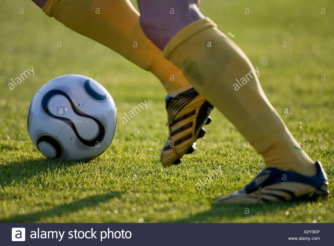 Footballers Legs High Resolution Stock Photography and Images - Alamy