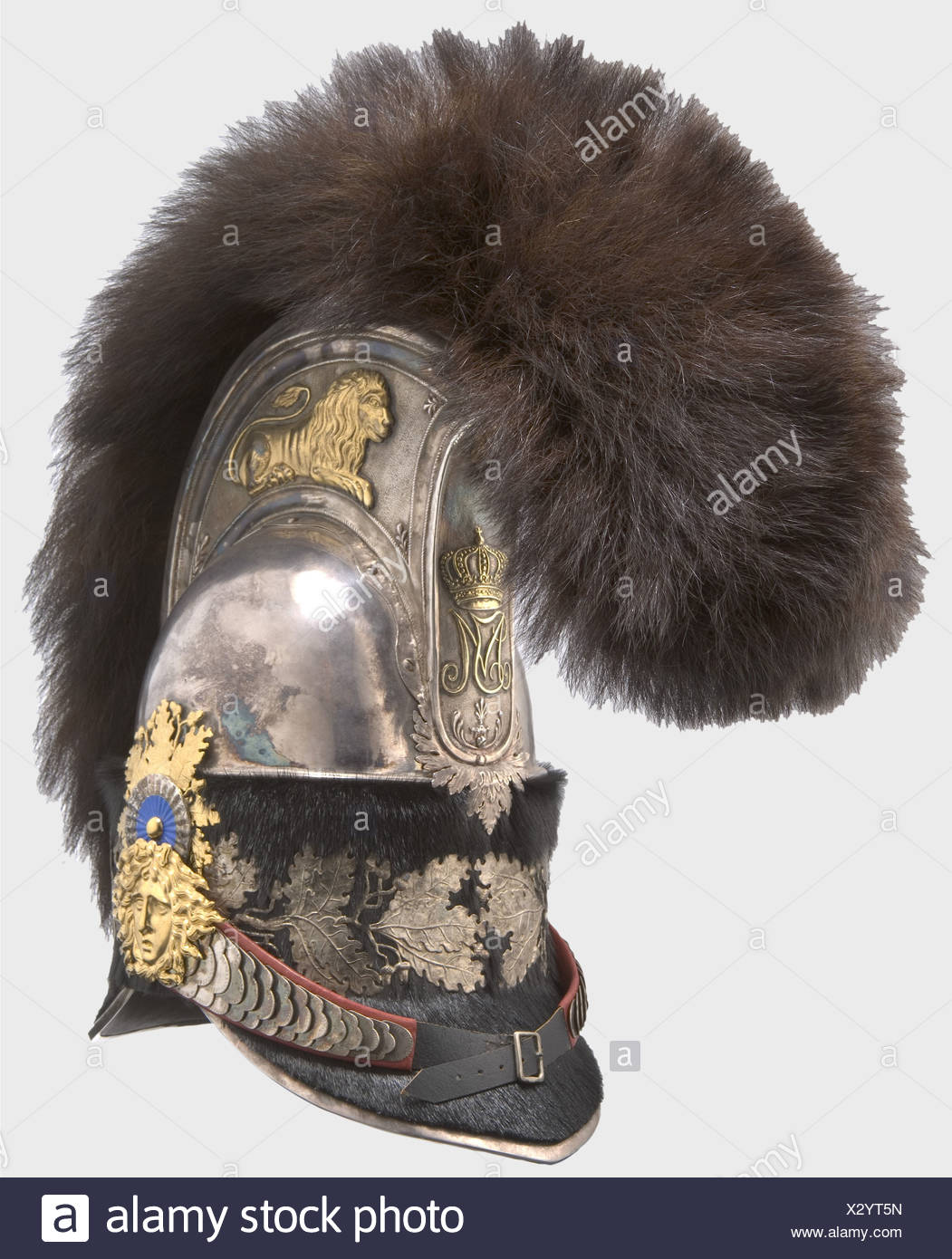 A German Cuirassier Helmet Stock Photos & A German Cuirassier Helmet ...