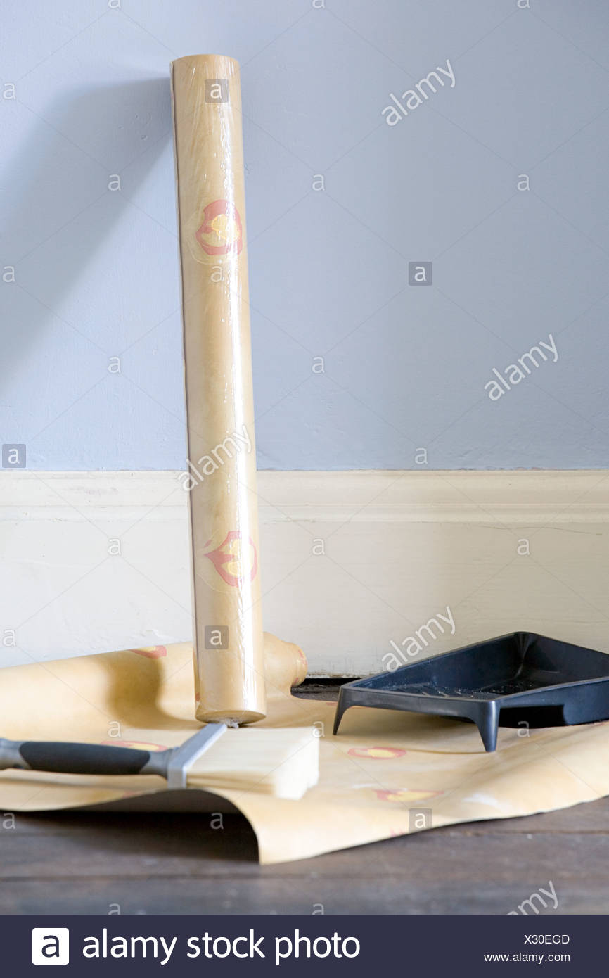 Wallpaper Brush High Resolution Stock Photography and Images - Alamy