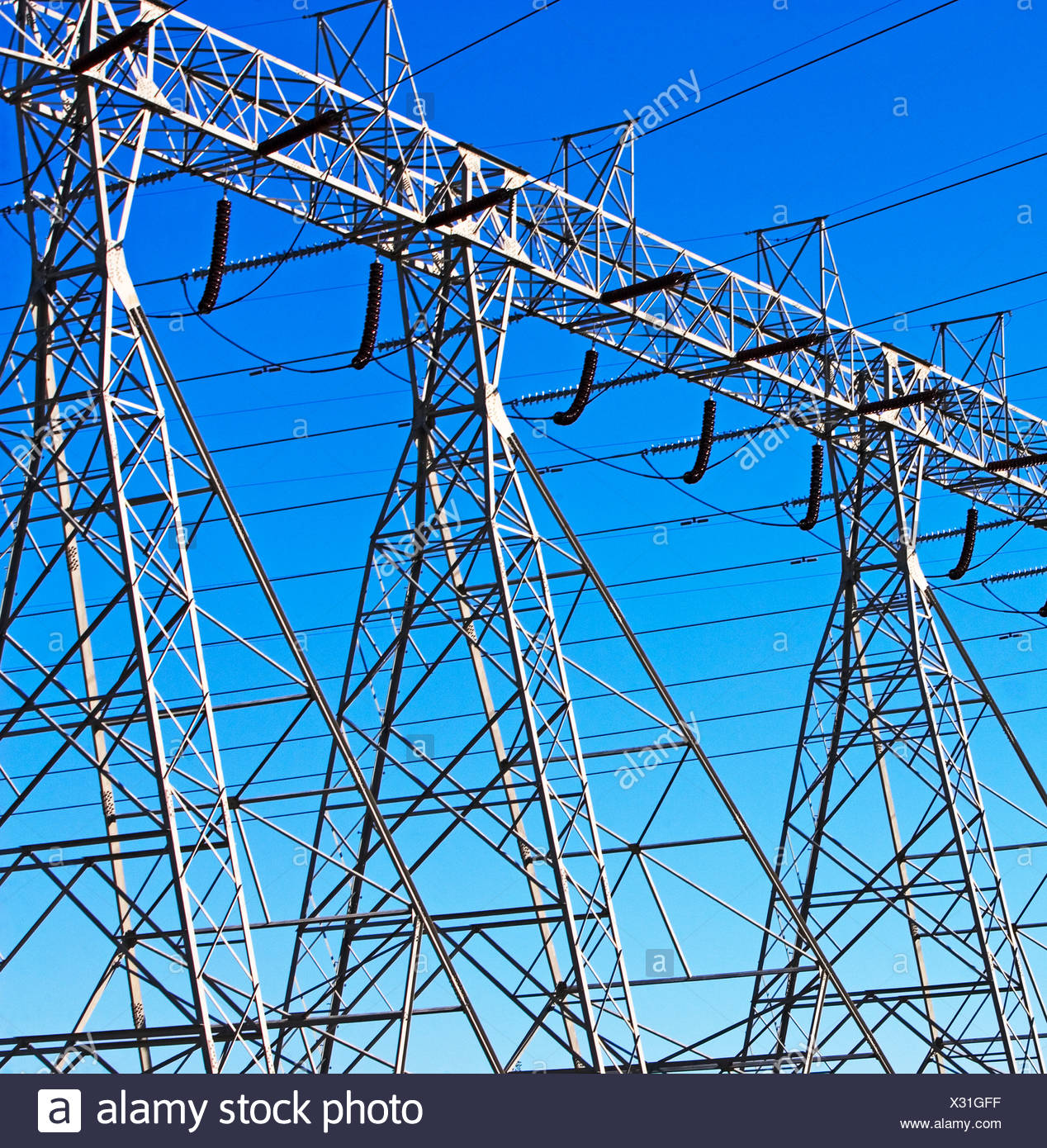 Poles And Wire High Resolution Stock Photography and Images - Alamy