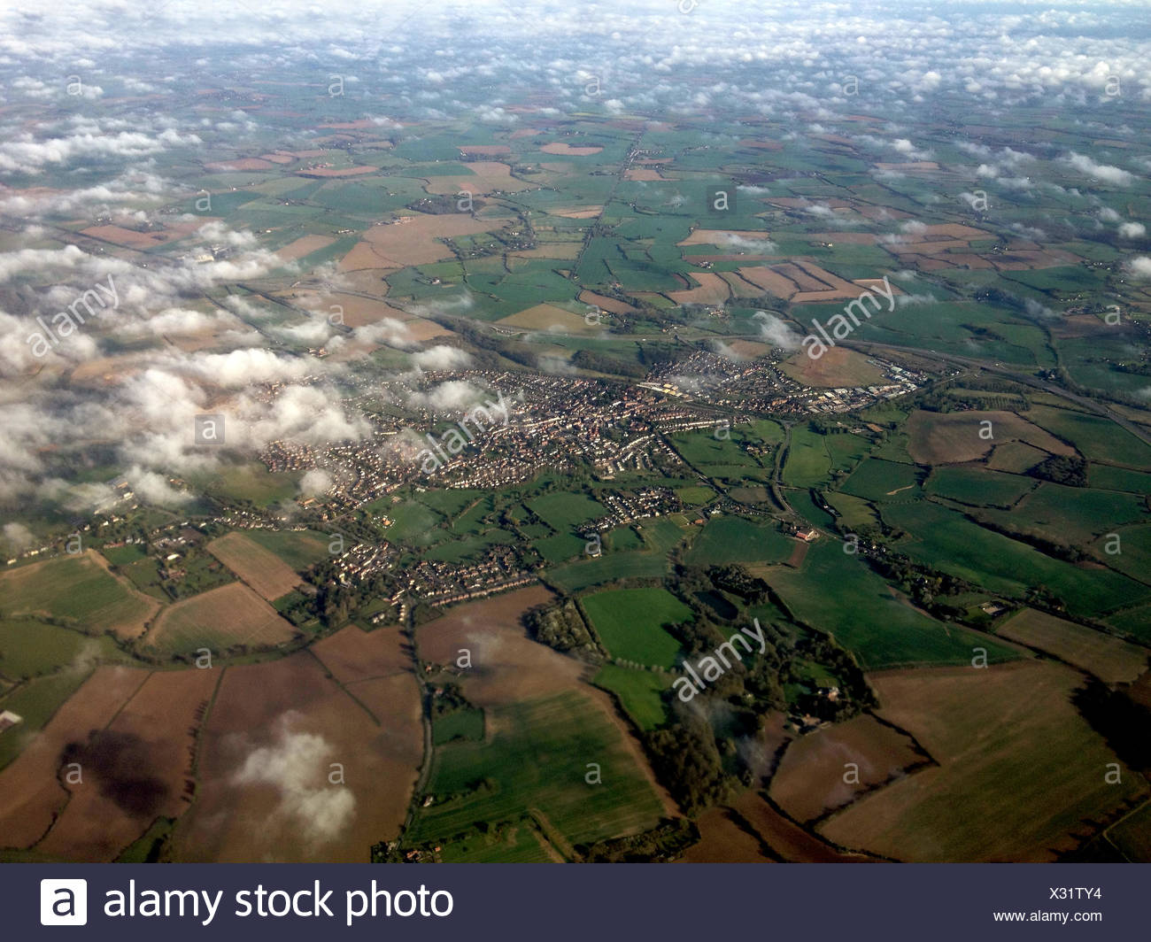 Uk Countryside Aerial Stock Photos & Uk Countryside Aerial Stock Images ...