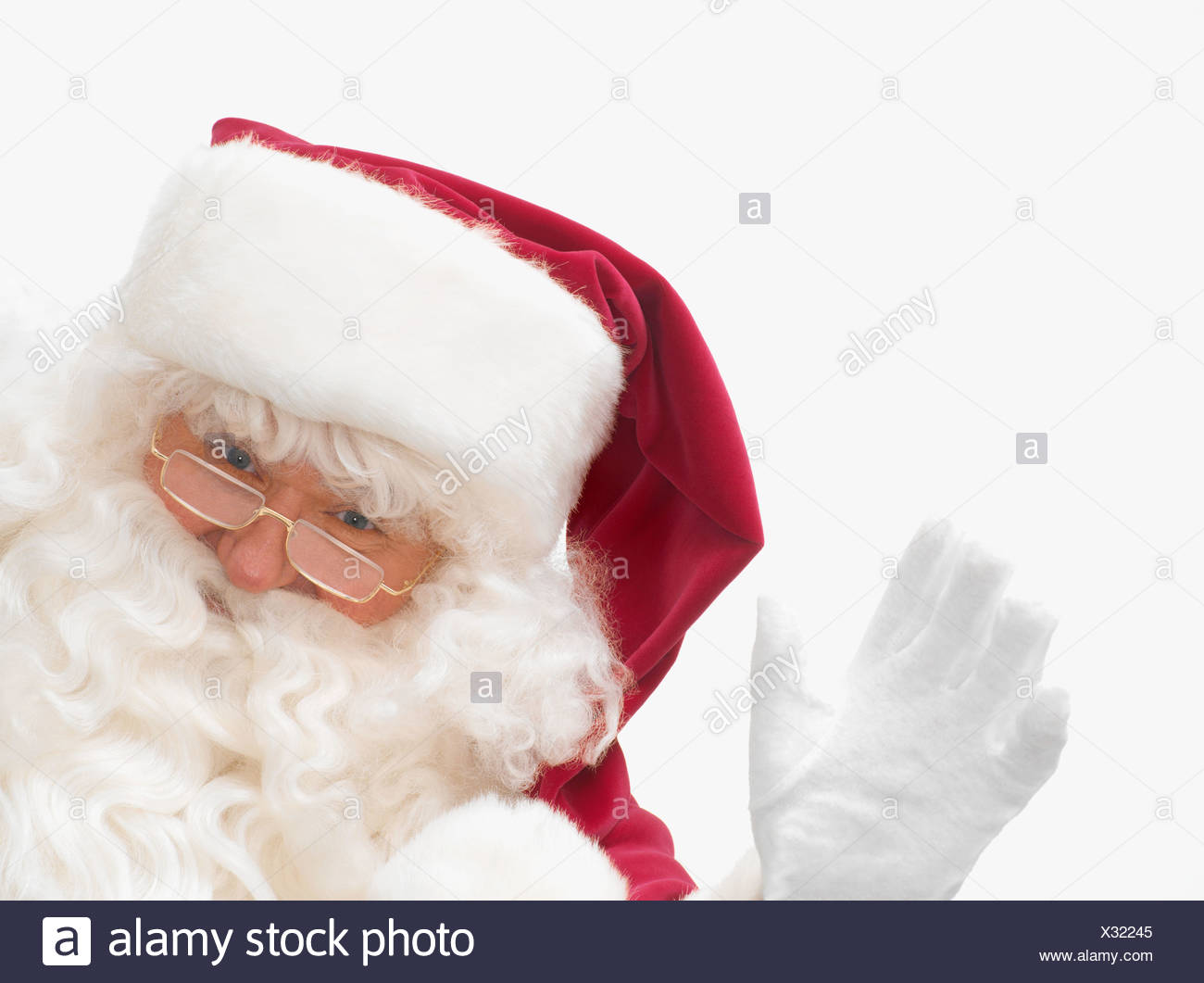 Waving Santa Claus High Resolution Stock Photography and Images - Alamy
