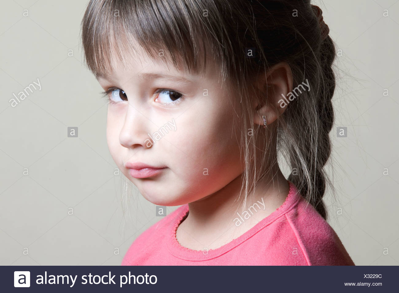 Suspicious Child High Resolution Stock Photography and Images - Alamy