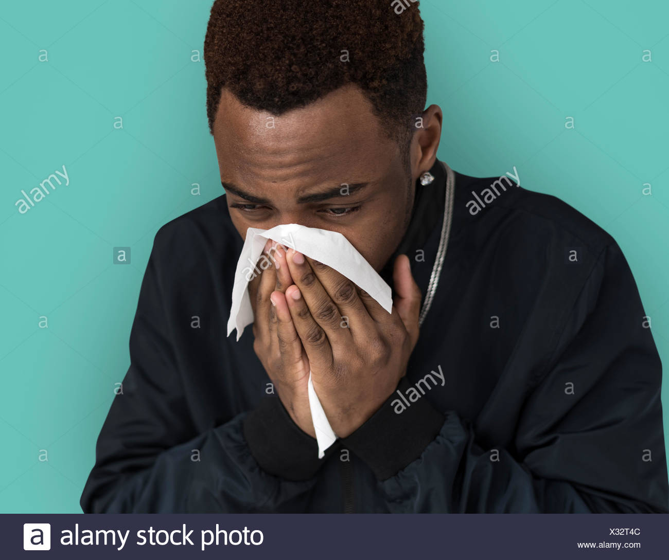 Man Crying Tissue High Resolution Stock Photography and Images - Alamy