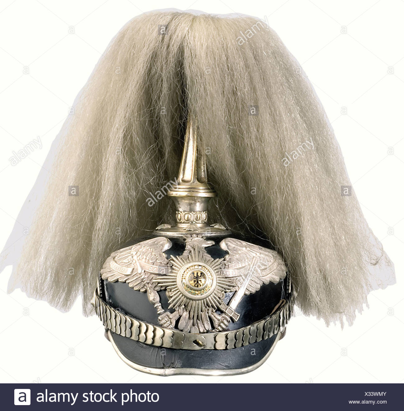 Helmet Prussian Officers Ii Iii Battalions High Resolution Stock ...