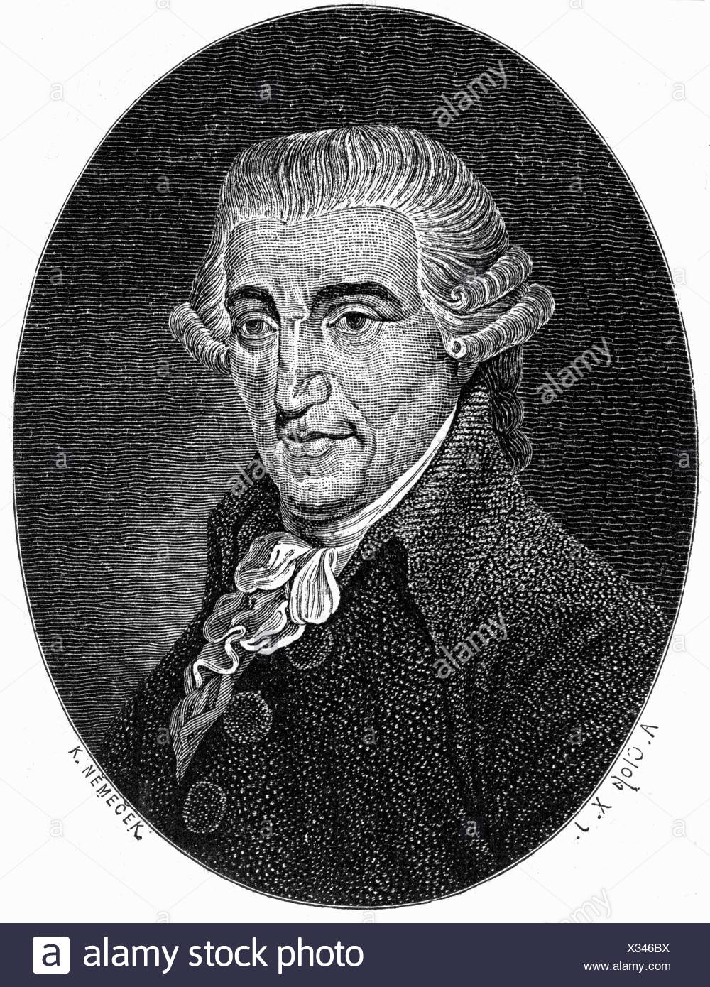 Joseph Haydn Portrait High Resolution Stock Photography and Images - Alamy