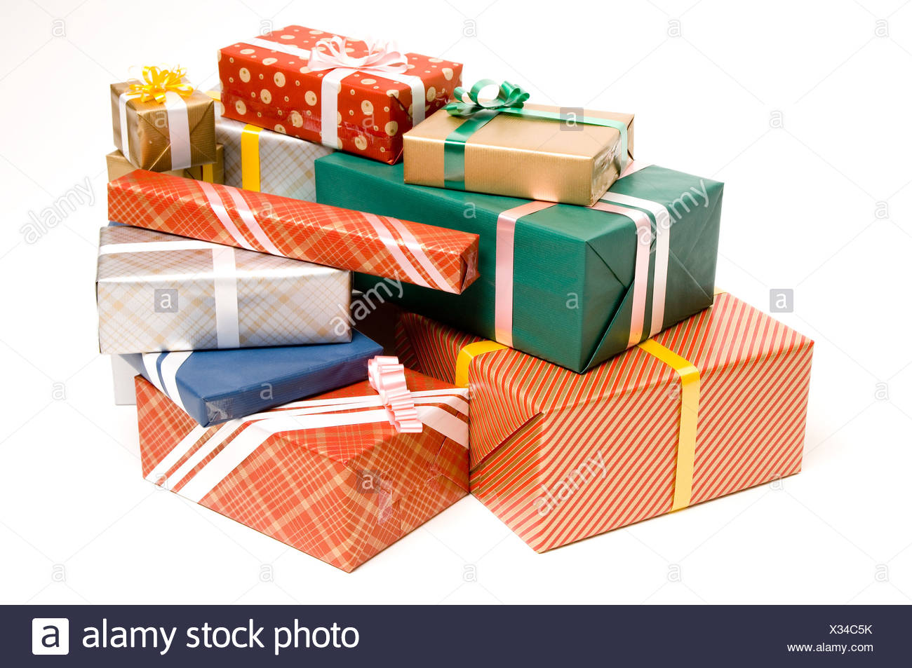 Unwrapped Christmas Gifts Stock Photos & Unwrapped Christmas Gifts ...
