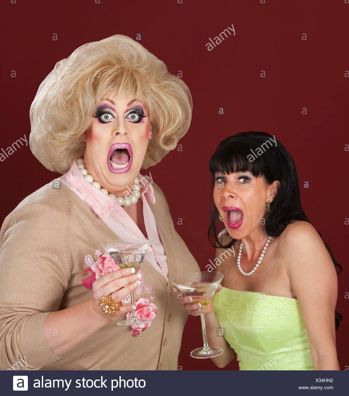 Screaming Woman 1950's High Resolution Stock Photography and Images - Alamy