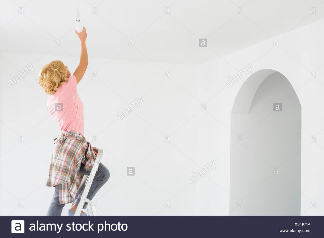 Ladder Fitting High Resolution Stock Photography and Images - Alamy