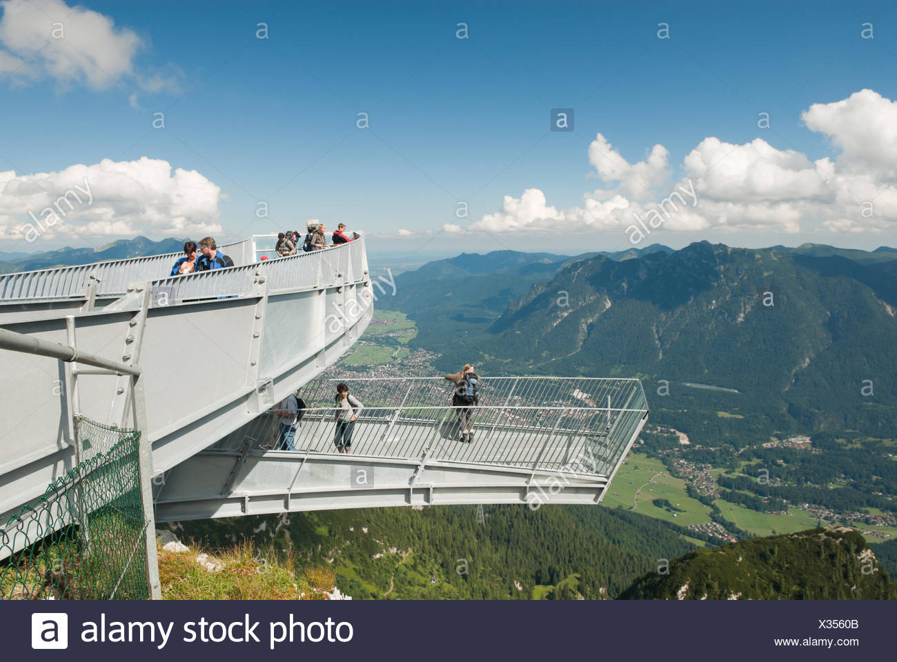 Alpspix Viewing Platform Stock Photos & Alpspix Viewing Platform Stock ...