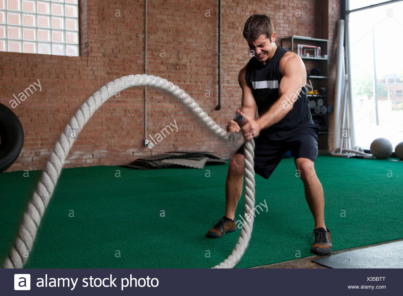 Using Rope High Resolution Stock Photography and Images - Alamy