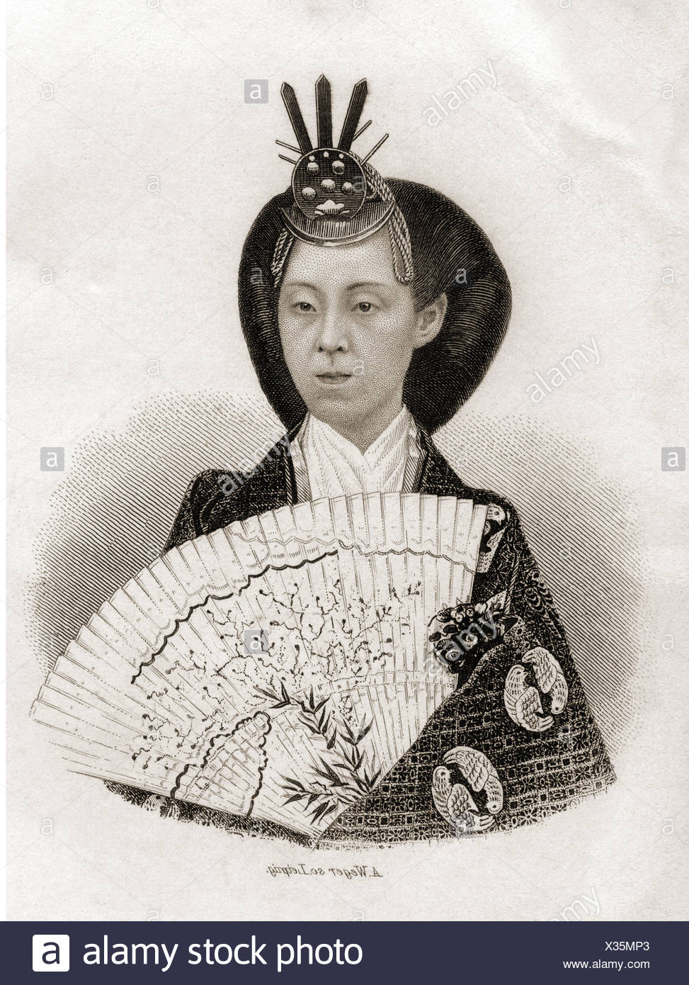 Empress Shoken High Resolution Stock Photography and Images - Alamy