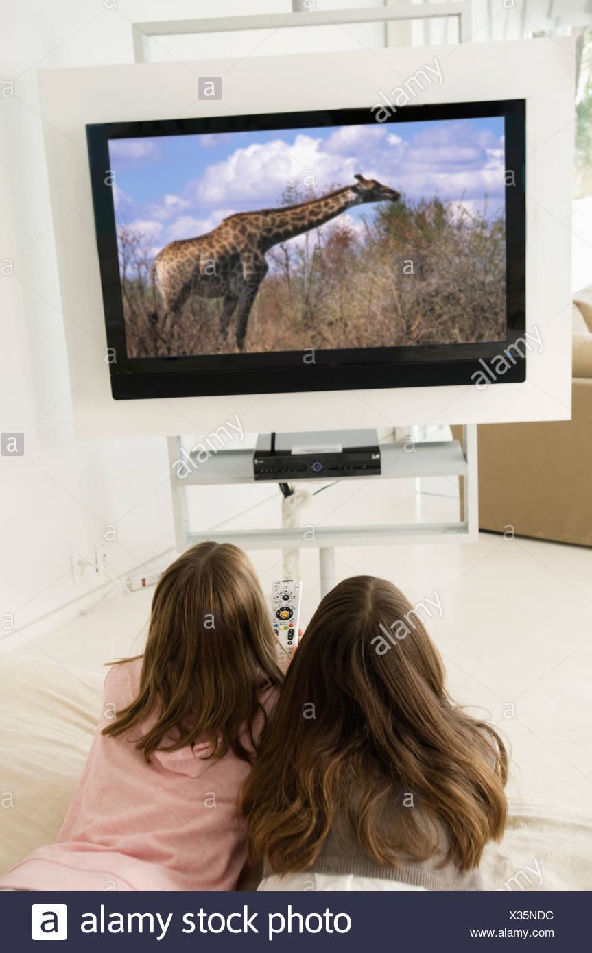 Rear View Television High Resolution Stock Photography and Images - Alamy
