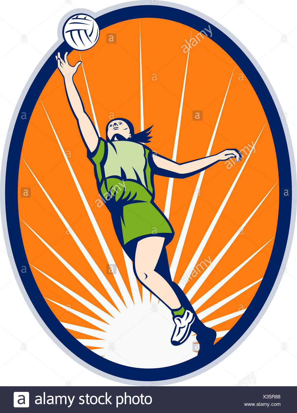 Female Netball Player Indoor High Resolution Stock Photography and ...