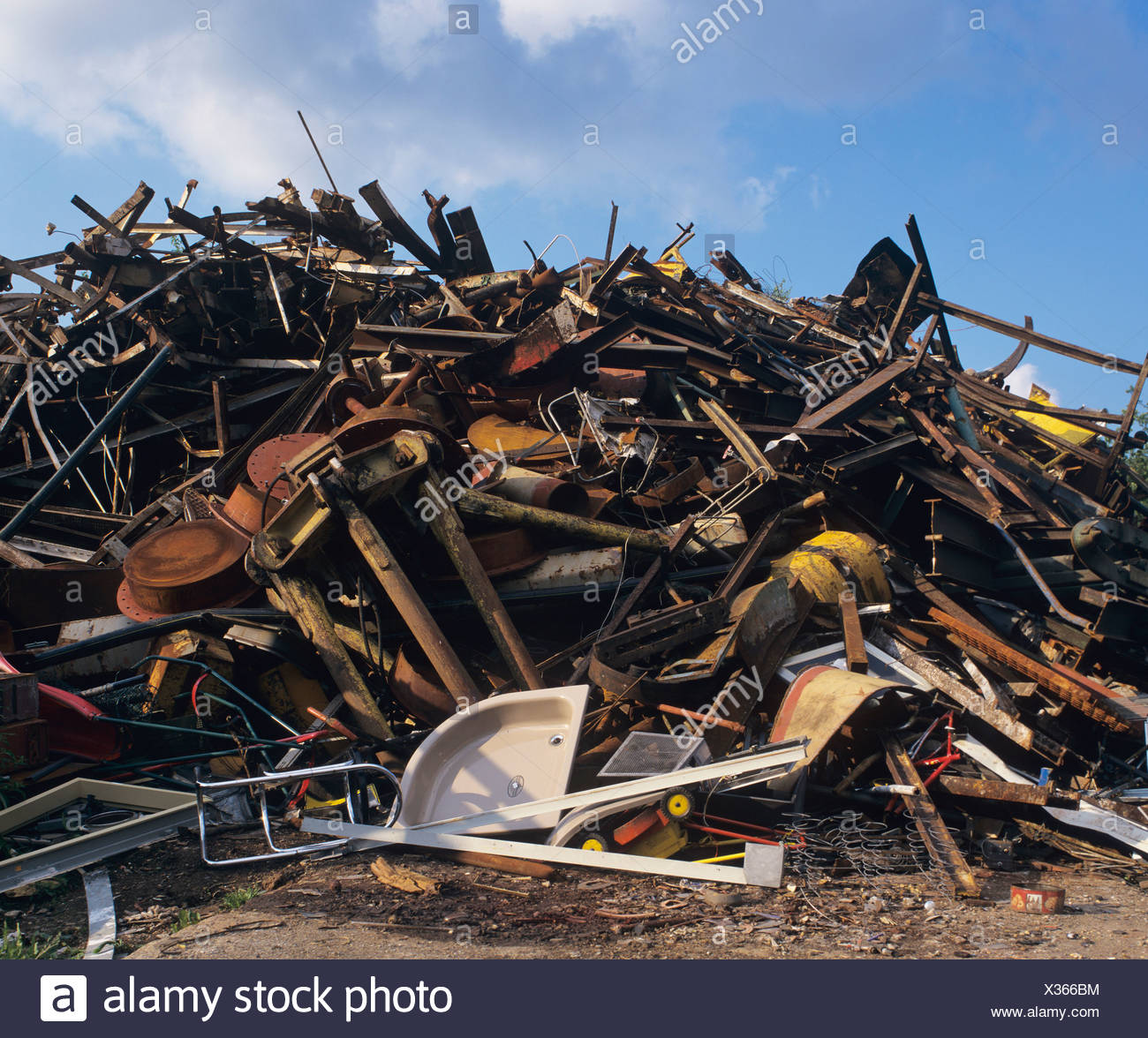 Recycled Waste Materials High Resolution Stock Photography and Images ...