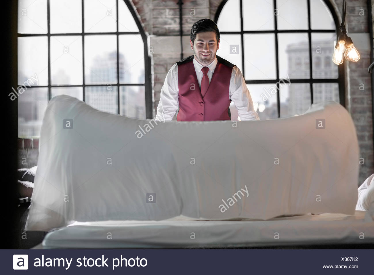 Butler In Hotel Room Stock Photos & Butler In Hotel Room Stock Images ...