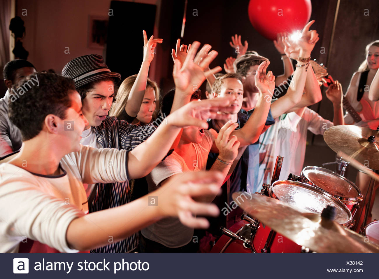 Caucasian Singing Concert Stock Photos & Caucasian Singing Concert ...