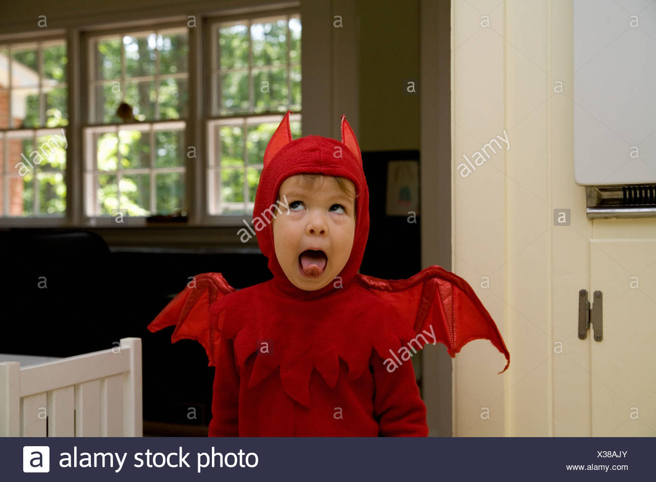 Children Devil High Resolution Stock Photography and Images - Alamy
