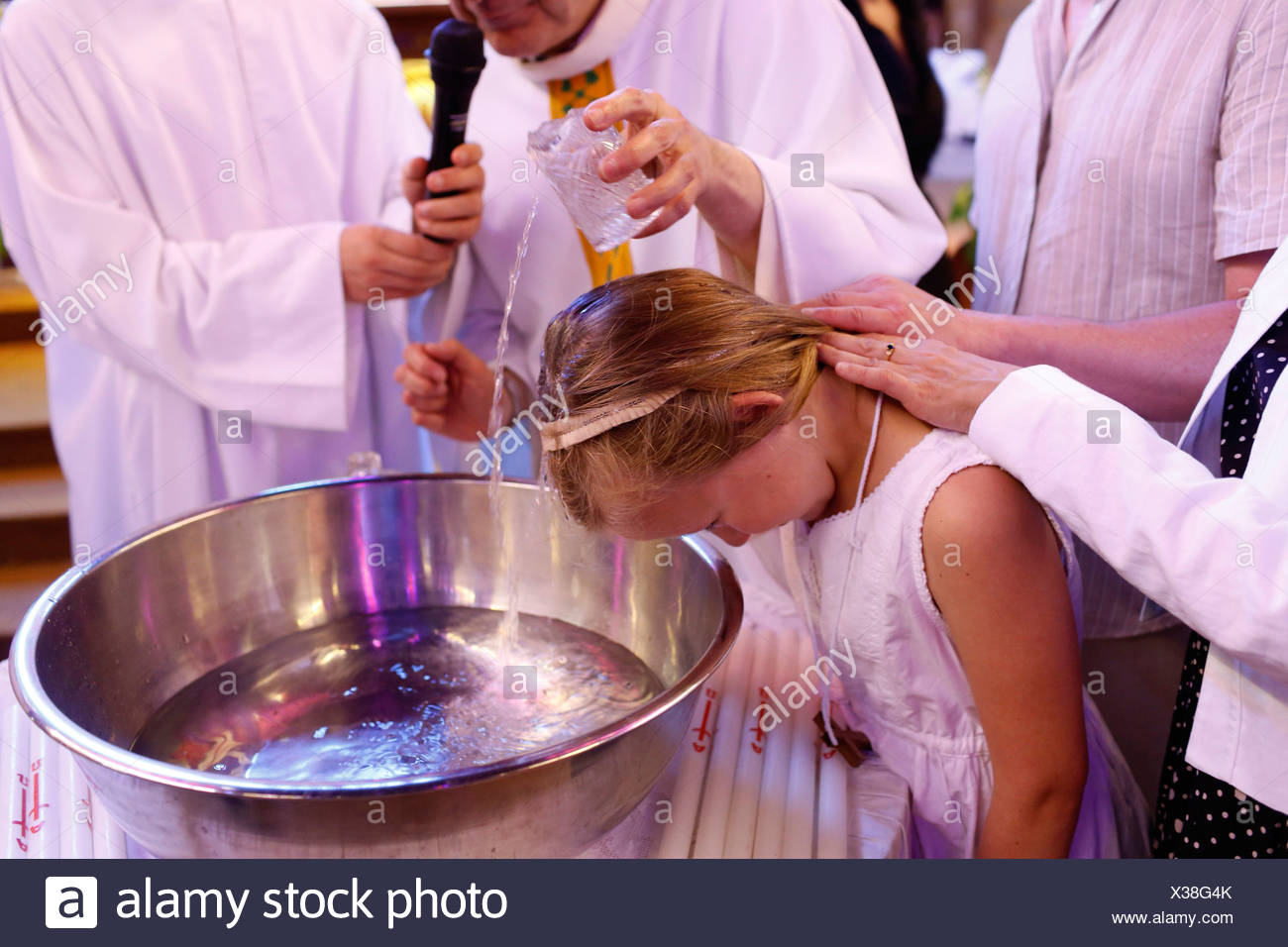 Catholic Baptism High Resolution Stock Photography and Images - Alamy