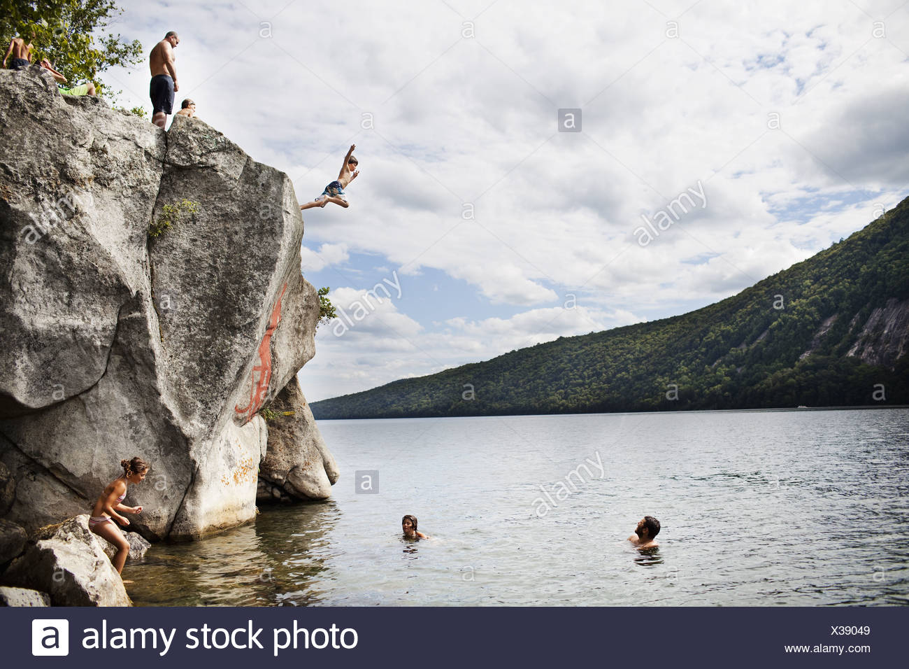 Jumping Cliff High Resolution Stock Photography and Images - Alamy